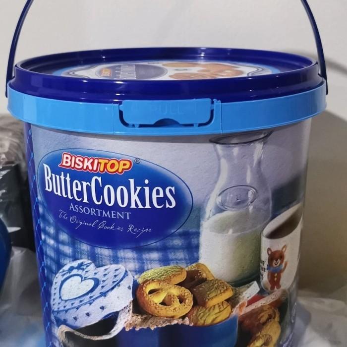 Jual |GLORY| Biskitop Butter Cookies Kaleng Plastik 400gr/ Biskuit ...