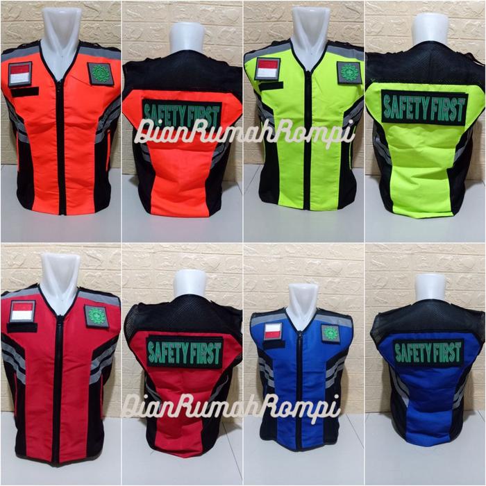 Jual [FAVORITE] Rompi Safety | Rompi Taslan | Rompi Proyek | Rompi ...
