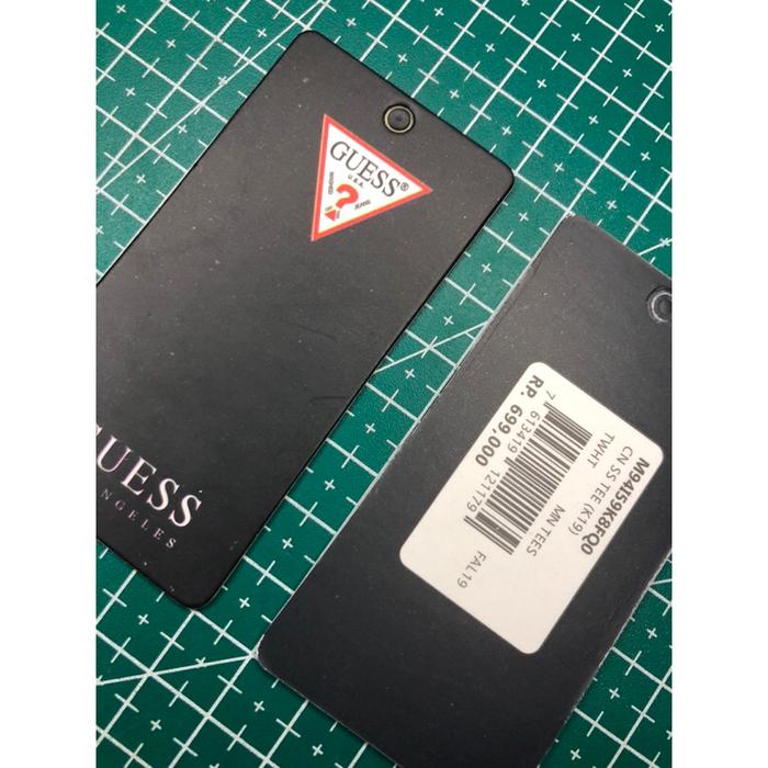 Jual Guess Label Tag Hangtag Price Barcode Super Premium Co 1x Di Kirim ...