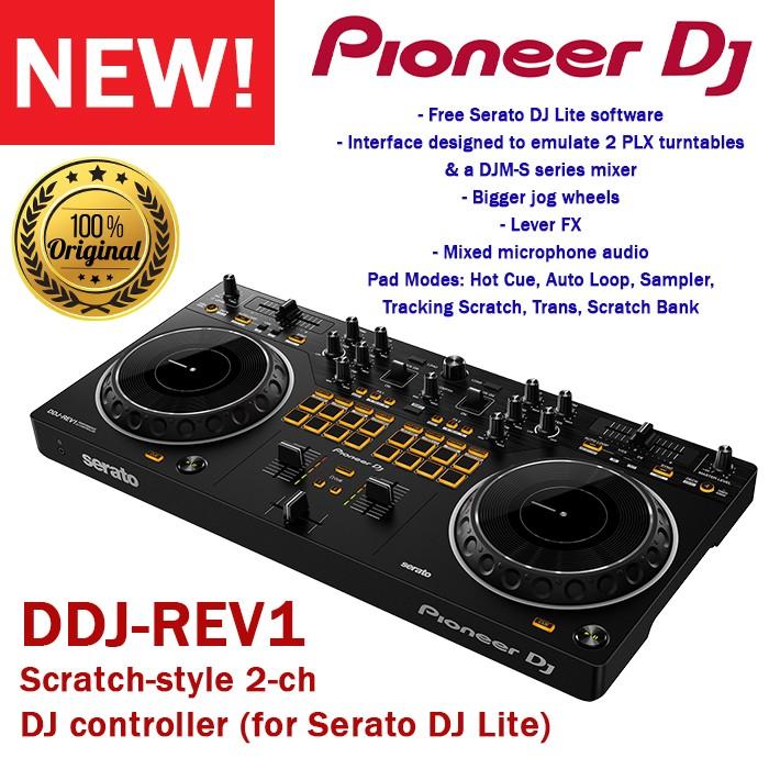 Jual PIONEER DDJ-REV1 SCRATCH DJ CONTROLLER Serato DJ Lite DDJREV1 DDJ ...