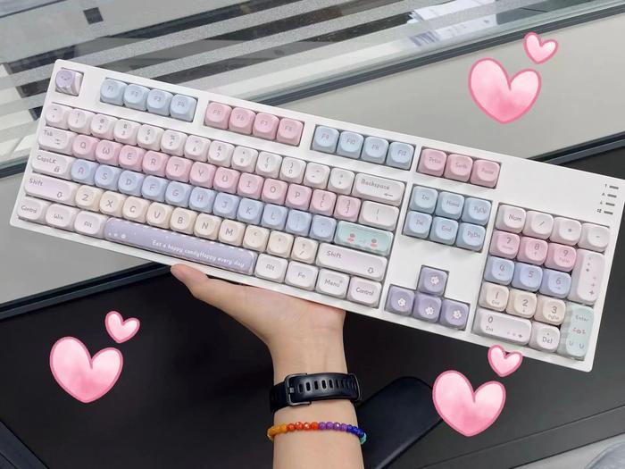 Jual Candy Keycaps 130+ Keys MOA Cherry Profile Key Cap PBT Dye - Kota ...