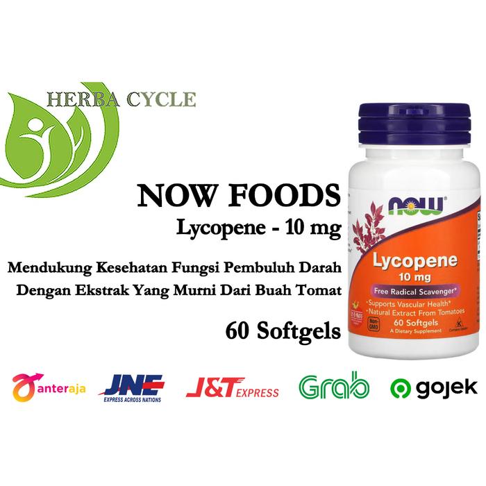 Jual Now Food Lycopene 10 mg 60 soft Anti Radikal bebas Jaga Kesehatan ...
