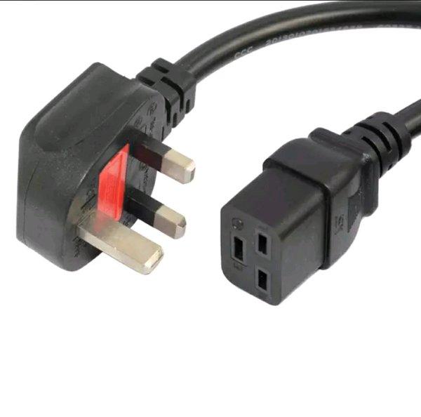 Jual KABEL CABLE POWER CORD UPS C19 3PIN AC MALE PANJANG 2.5M HIGH ...