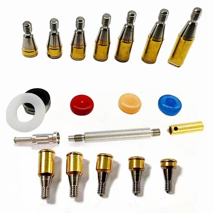 Jual Dental Implant locator Abutment Set Overdenture Replacement Caps ...