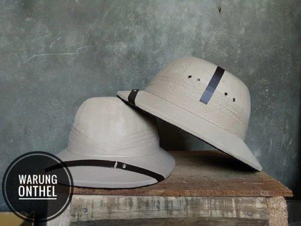 Jual Topi Sepeda Onthel - Topi Demang Kolonial - Helm Sepeda Onthel Di ...