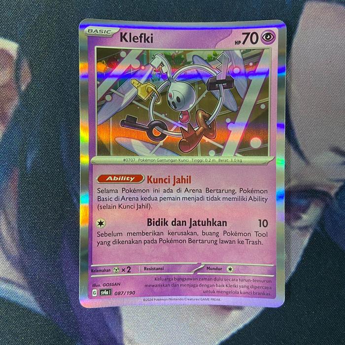Jual pokemon (ID) klefki - SV4a 087/190 - FOIL - Jakarta Barat - Toko 171 | Tokopedia