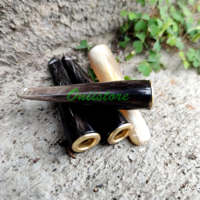 Jual pipa once rokok mini 6cm tanduk kerbau dan sapi _ Ring - Kota ...