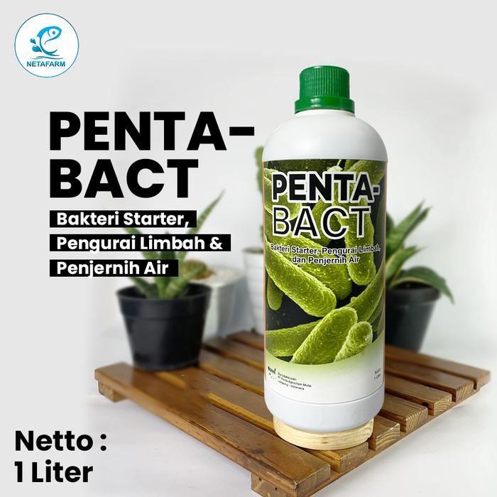Jual Bakteri Probiotik PENTA-BACT Penjernih Air & Pengurai Limbah - 1 L ...