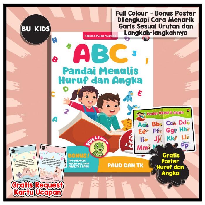 Jual Best Buku ABC Pandai Menulis Huruf Dan Angka Anak Tk Paud Best ...
