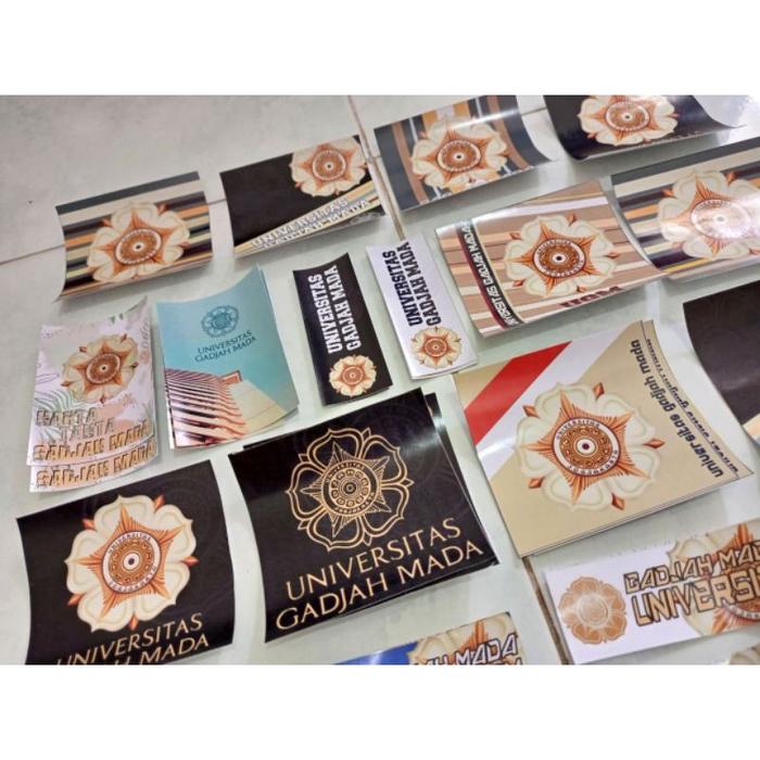 Jual stiker ugm universitas gadjah mada sticker pack vinyl rugwli ...