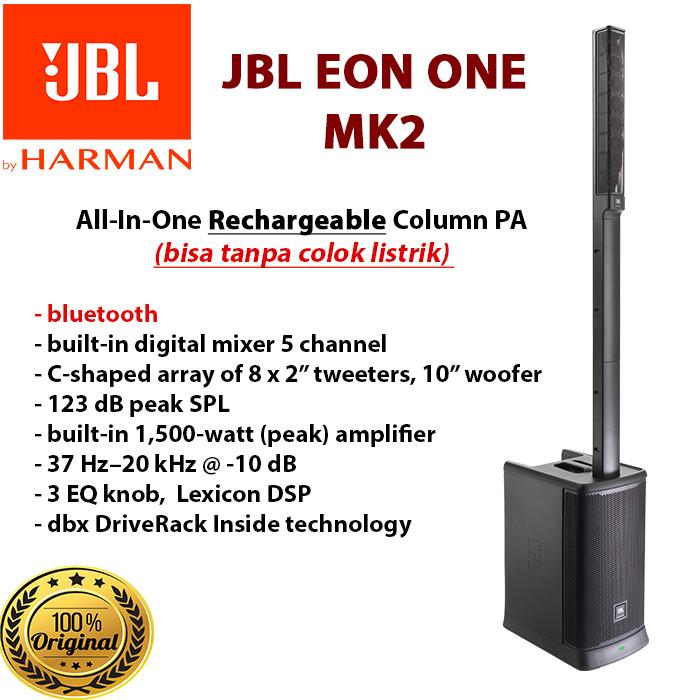 Jual JBL EON ONE MK2 / MKII PA COLUMN SPEAKER ACTIVE BLUETOOTH ...