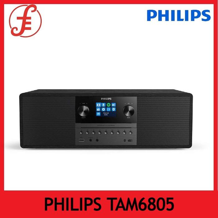 Jual PHILIPS TAM6805 MICRO MUSIC SYSTEM INTERNET RADIO, DAB+ (6805 ...