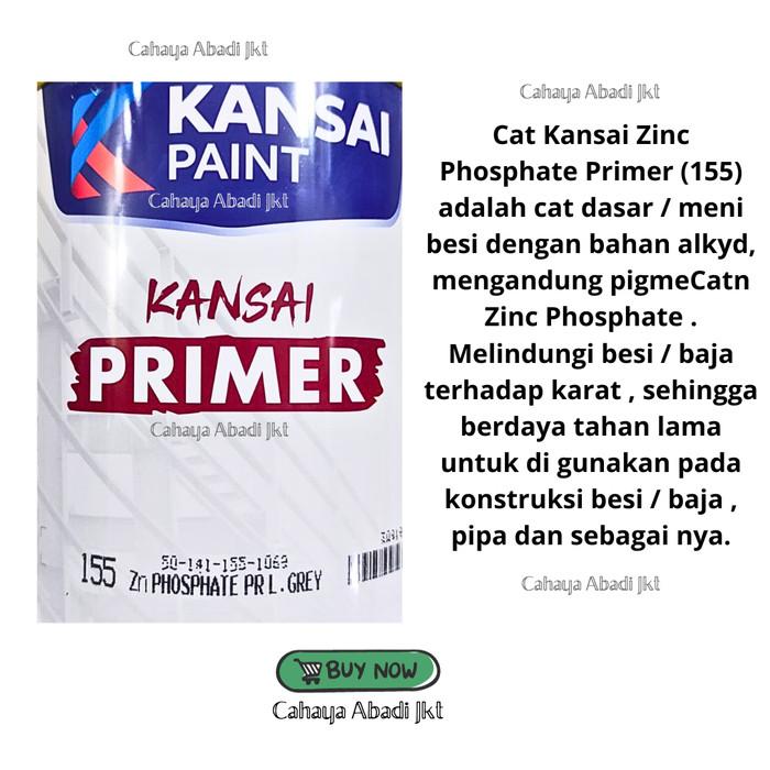 Jual KANSAI CAT MENI BESI ZINC 155 PROSPHATE PRIMER LIGHT GREY 1 kg ... Jual KANSAI CAT MENI BESI ZINC 155 PROSPHATE PRIMER LIGHT GREY 1 kg ...