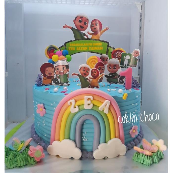 Jual KUE ULANG TAHUN NUSSA RARA / CAKE BIRTHDAY NUSSA / NUSSA RARA CAKE ...