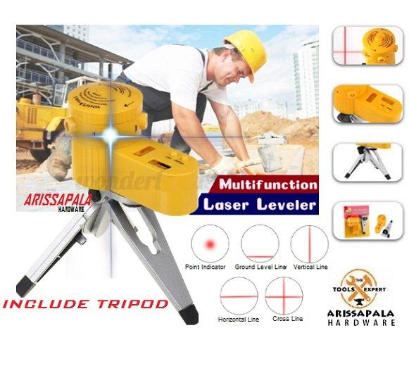 Jual Laser Level Line Alat Ukur Garis Siku Sudut Titik Leveling Lurus H ...