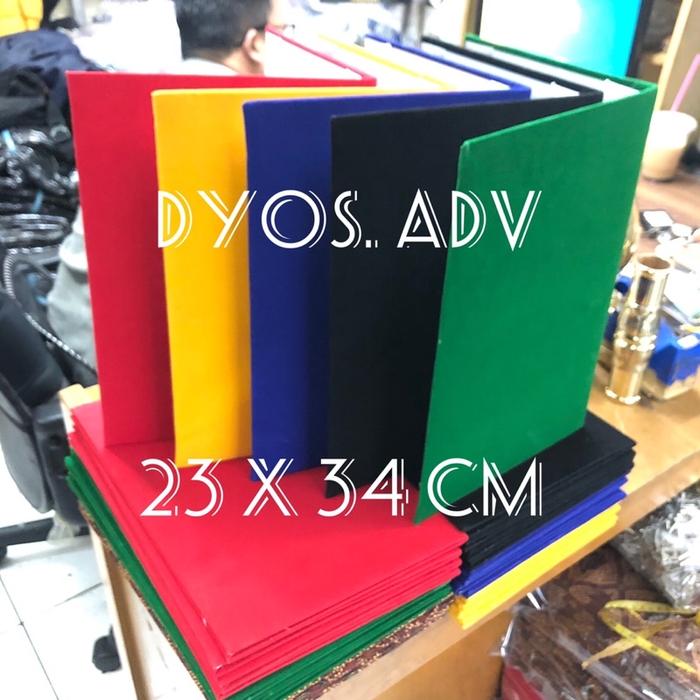 Jual JaY4 map beludru f4 Map kantor map sekolah stok ready - Kota ...