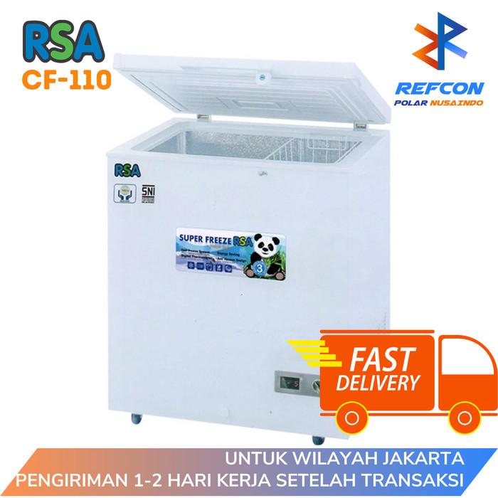 Promo Chest Freezer RSA CF-110 / CF110 Freezer Box 100 liter Cicil 0% ...