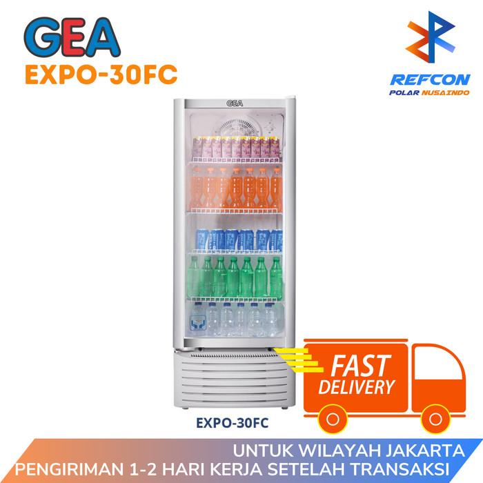 Promo Showcase GEA EXPO 30FC / 30 FC 4 Rak 222 Liter Display Cooler Cicil 0% 3x - Kota Tangerang ...