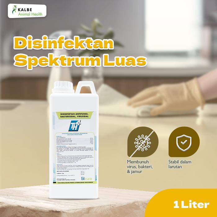Promo TH4+ 1 Lt - Disinfektan Spektrum Luas [ORIGINAL] - Jakarta Timur ...