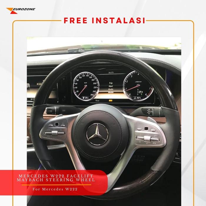 Jual Mercedes S CLASS W222 Facelift Maybach Steering Wheel - Jakarta ...
