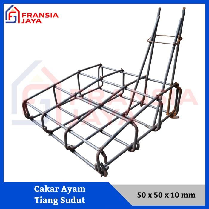 Jual Cakar Ayam Besi Jadi Tiang Sudut 50x50x10mm | 50 x 50 x 10 mm PMP ...