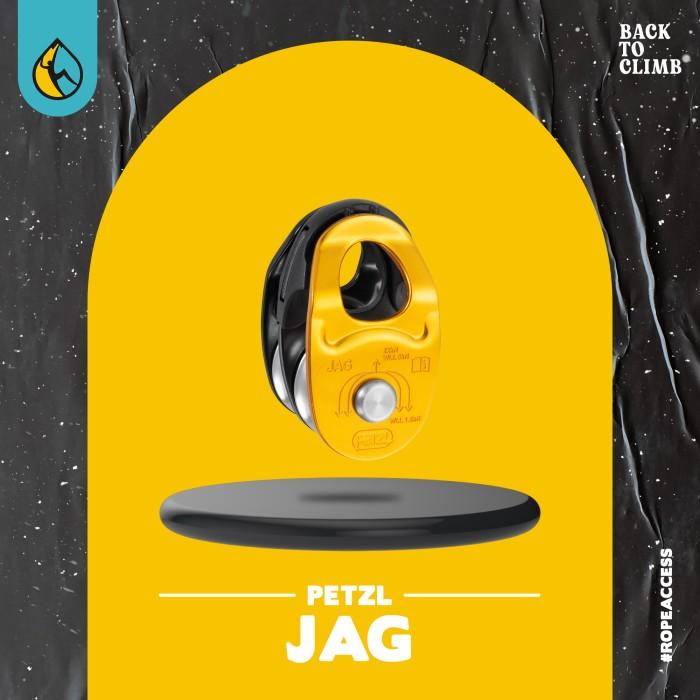 Jual PETZL Jag Double Pulley Safety Equipment rope access - Kota Cimahi ...