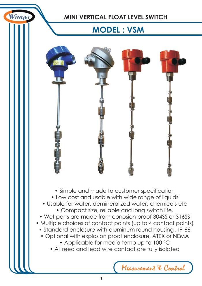 Jual VERTICAL FLOAT LEVEL SWITCH VSM for Water Best - Kota Surabaya - HARDWARE STATION | Tokopedia