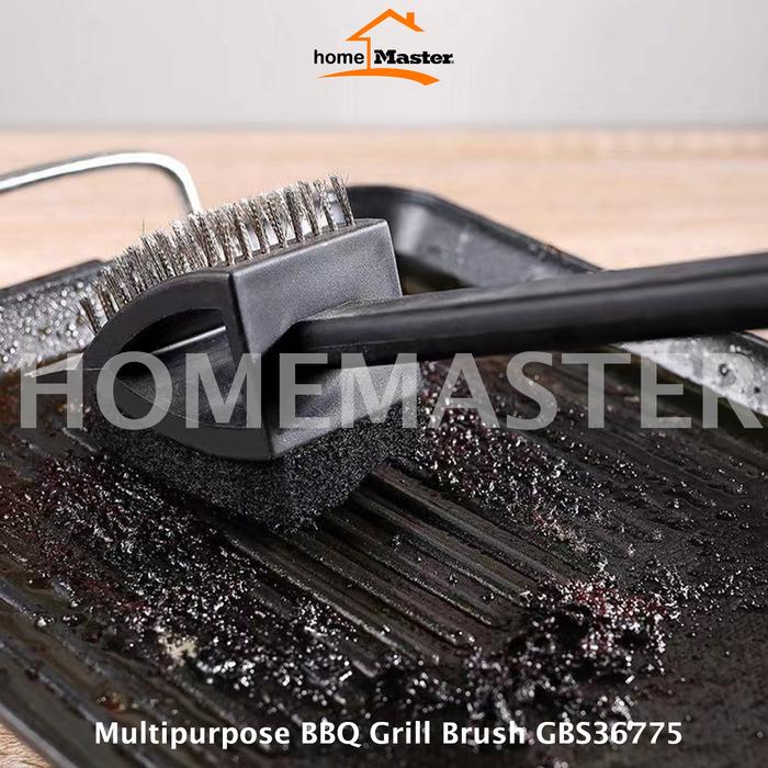Jual BBQ/Barbecue/Grill/Panggangan Brush/Sikat/Pembersih 3 in 1 ...