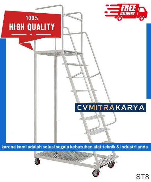 Jual Tangga Gudang Ladder Lader Roda Dorong Trolley Troli ST7 Superform ...