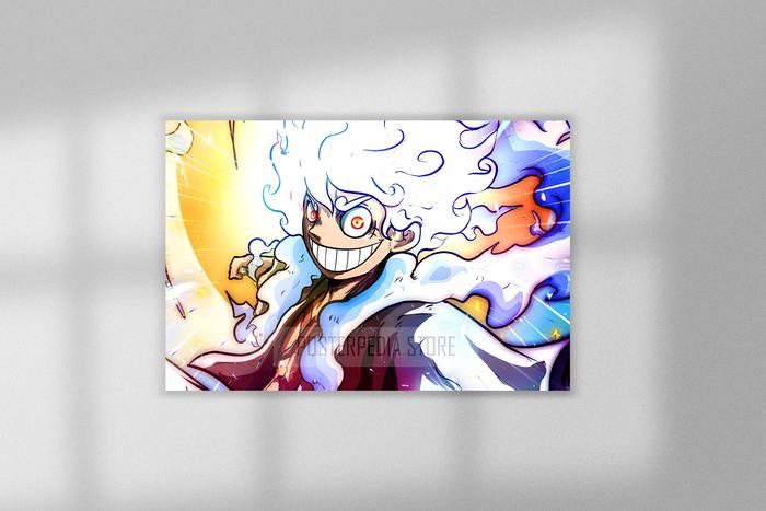 Jual Poster Bingkai Gear 5 | Luffy | One Piece 4 - Kota Depok ...