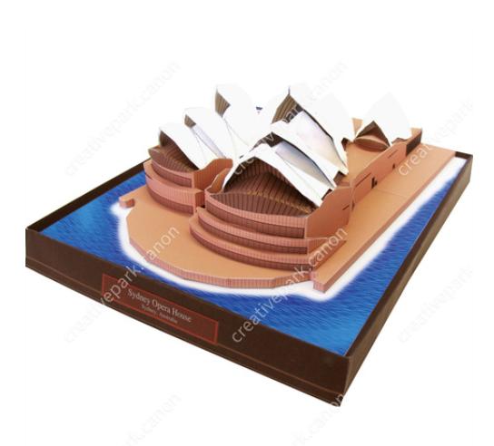 Jual Gedung Opera Sydney Australia papercraft miniatur sejarah ...
