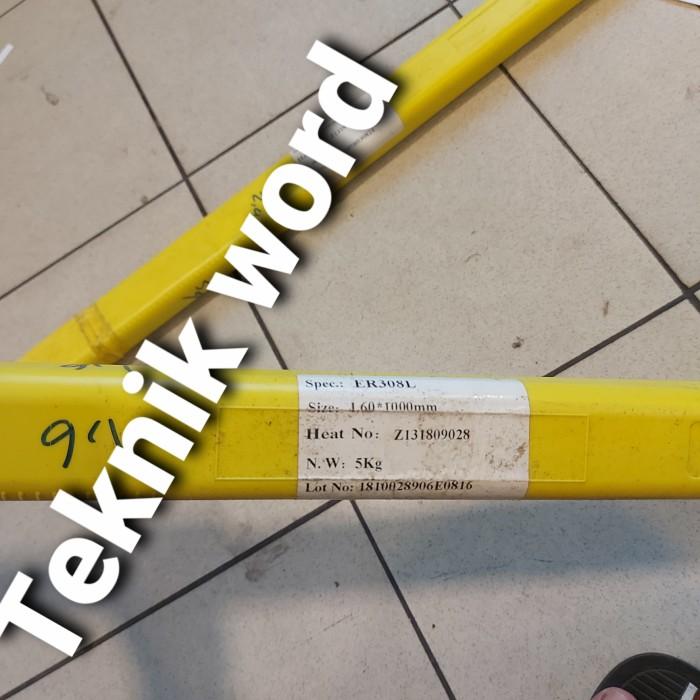 Jual Kawat Las Argon Tig 1.6Mm Filler Las Argoj Aws 308 1.6Mm Pakan Las ...