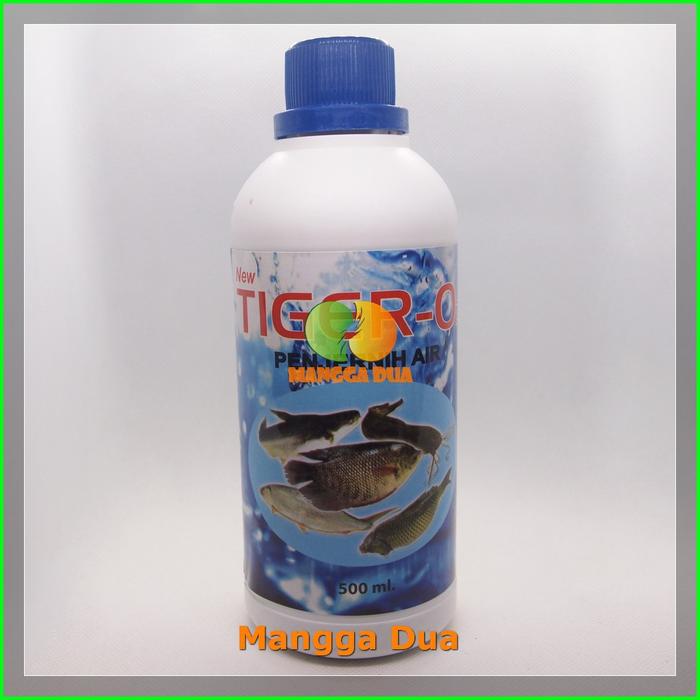 Jual TIGER O2 500 ml Original Cairan PENJERNIH AIR KOLAM Ikan Lele ...