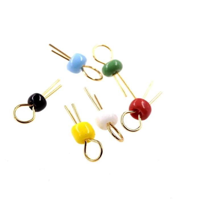 Jual 100Pcs Pcb Test Point Thm Bead Gold Plated Ceramic Test - Kota ...