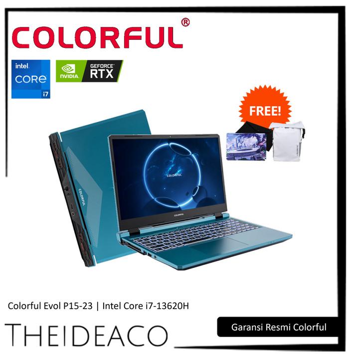 Promo Colorful Laptop Gaming P15 i7-13620H 16GB 512GB SSD RTX 4060 15.6 ...