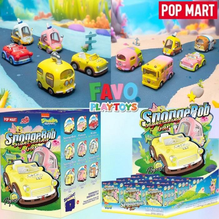 Jual Pop Mart Spongebob Sightseeing Car Series Blind Box Figure Set Di ...