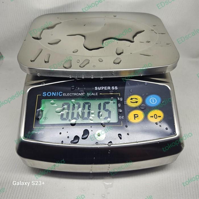 Jual TIMBANGAN SONIC WPS 3kg x 0.1gr / TAHAN AIR / IKAN / WATER FROOP ...