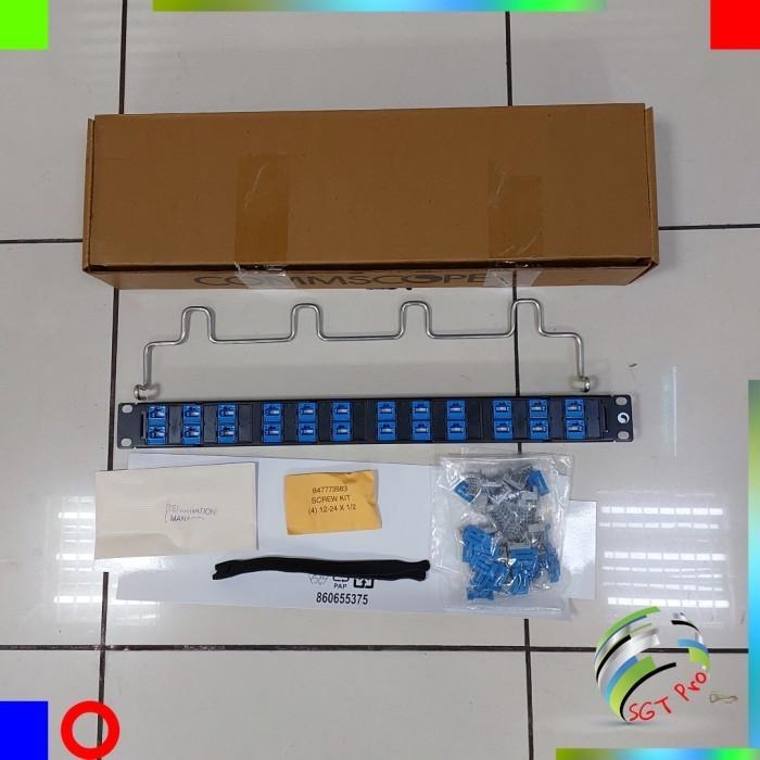 Jual Commscope Patch Panel 24 Port Cat6 Systimax Original - Jakarta ...