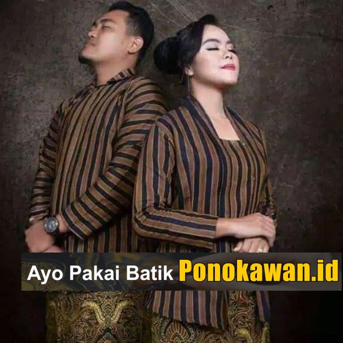 Jual Baju Lurik Jawa Pria Sorjan Couple Kebaya Kutubaru Wanita Adat Jawa - CEWEK, M - Jakarta ...