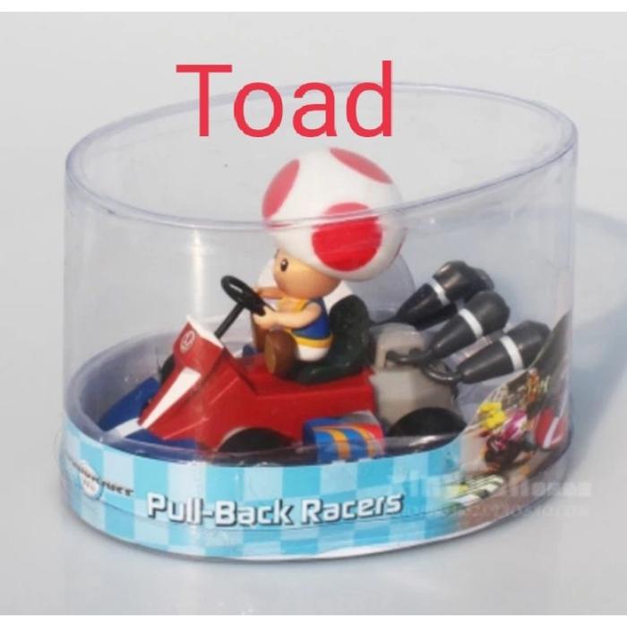 Jual Mainan Super Mario Kart pull Luigi Yossi Toad Bowser Donkey ...