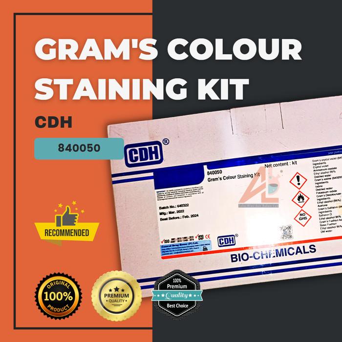 Jual CDH, Gram Stain Kit, Mikrobiologi, 1 kit - Kab. Bogor - Ergotama ...
