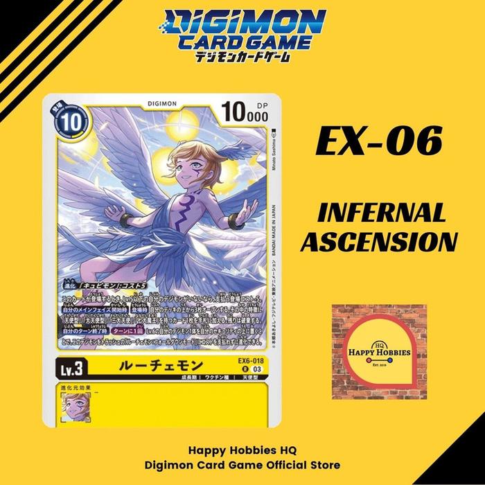 Jual Digimon Card Game EX6-018 Lucemon Rare - Kota Surabaya - Happy ...