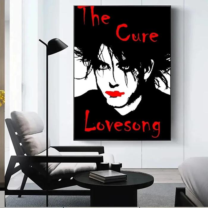 Jual The Cure Art Wallpaper Poster Kraft Club Bar Paper Vintage Poster ...