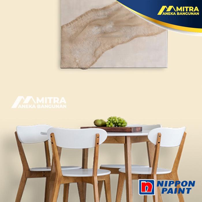 Jual CAT TEMBOK NIPPON PAINT EKSTERIOR INTERIOR WARNA CREAMY WHITE NP ...