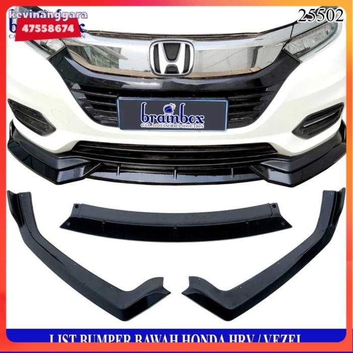 Jual Front Bumper Lips Honda HRV VEZEL Body Kit Spoiler List Bumper ...