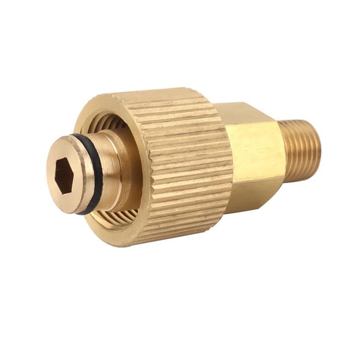 Jual Pressure Washer Snow Foam Lance Adapter Foam Gun Nozzle Connector ...