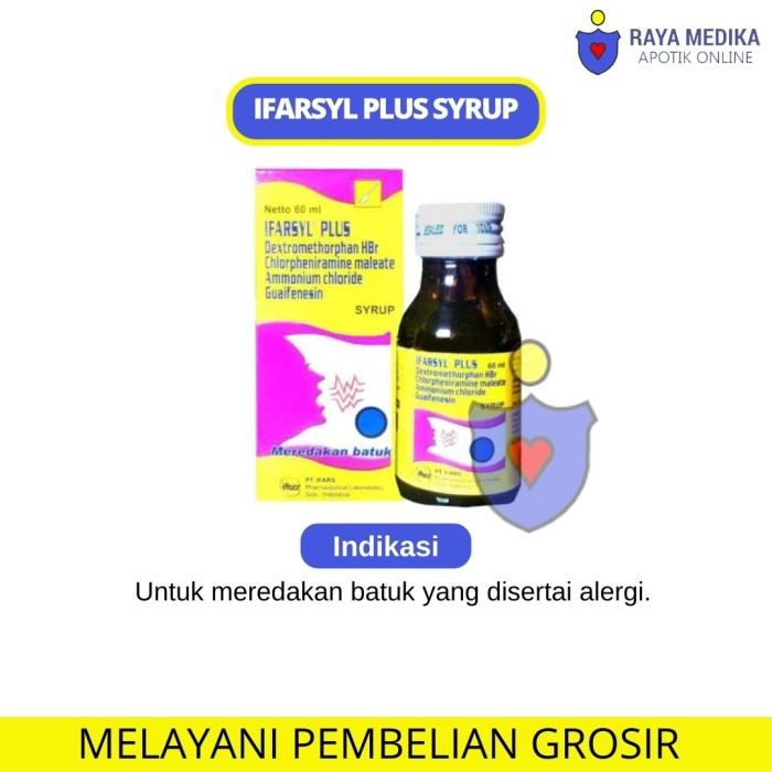 Jual Ifarsyl Plus Syrup Mengatasi Batuk Kering dan Flu - Kota Surabaya ...