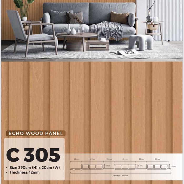 Jual Wallpanel Dinding PVC Echowood / Pintu Kamuflase Hidden Door WPC - Jakarta Timur - Evita ...