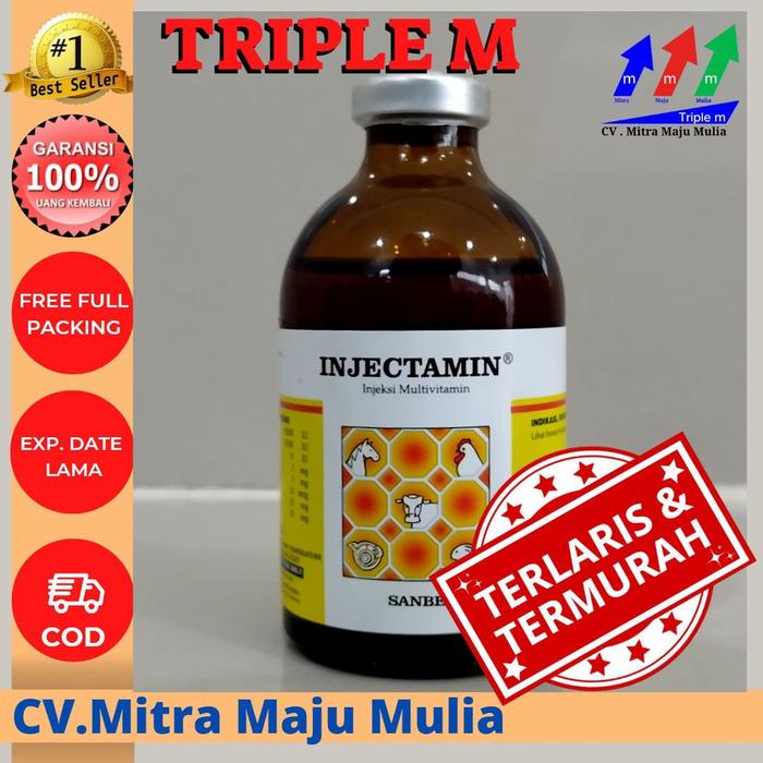 Jual Injectamin 100 ml MMM - Vitamin Ternak Healthy - Jakarta Timur ...