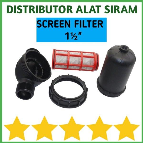 Jual screen filter 1.5 inch air filterisasi irigasi taman keb mgmvqa ...